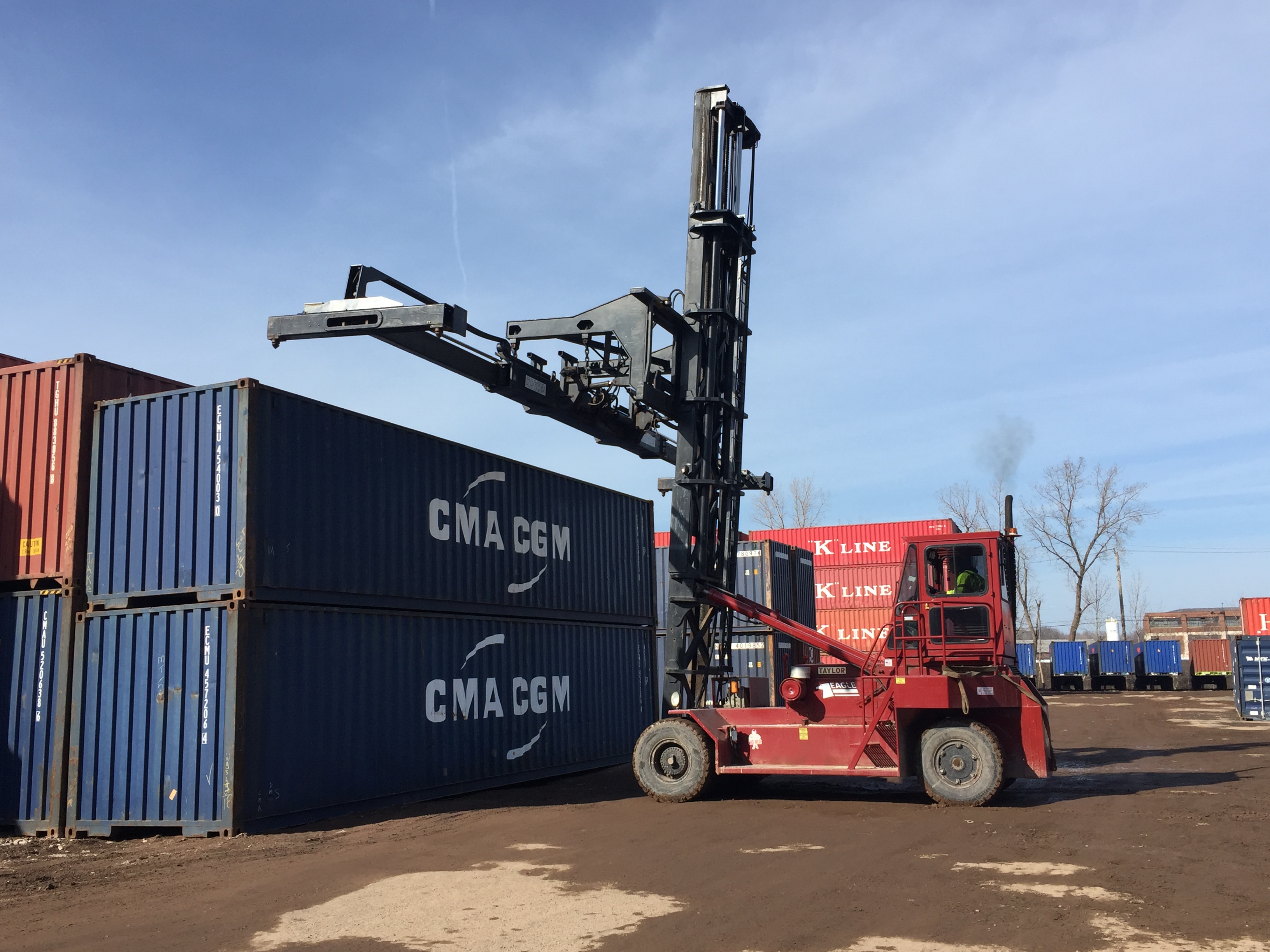 Used Empty Container Handlers | Intermodal Equipment Exchange