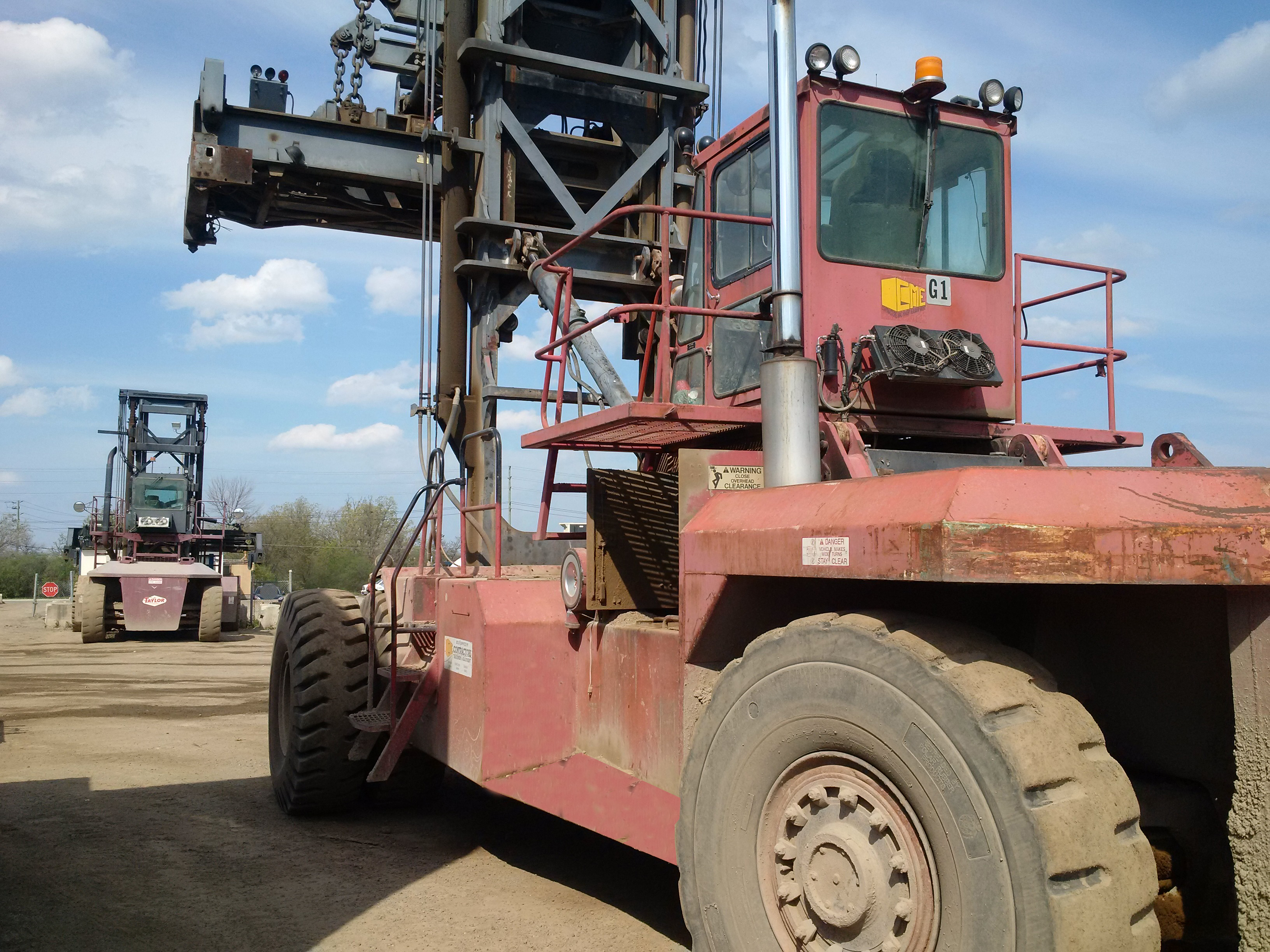 Used Loaded Container Handlers | Intermodal Equipment Exchange